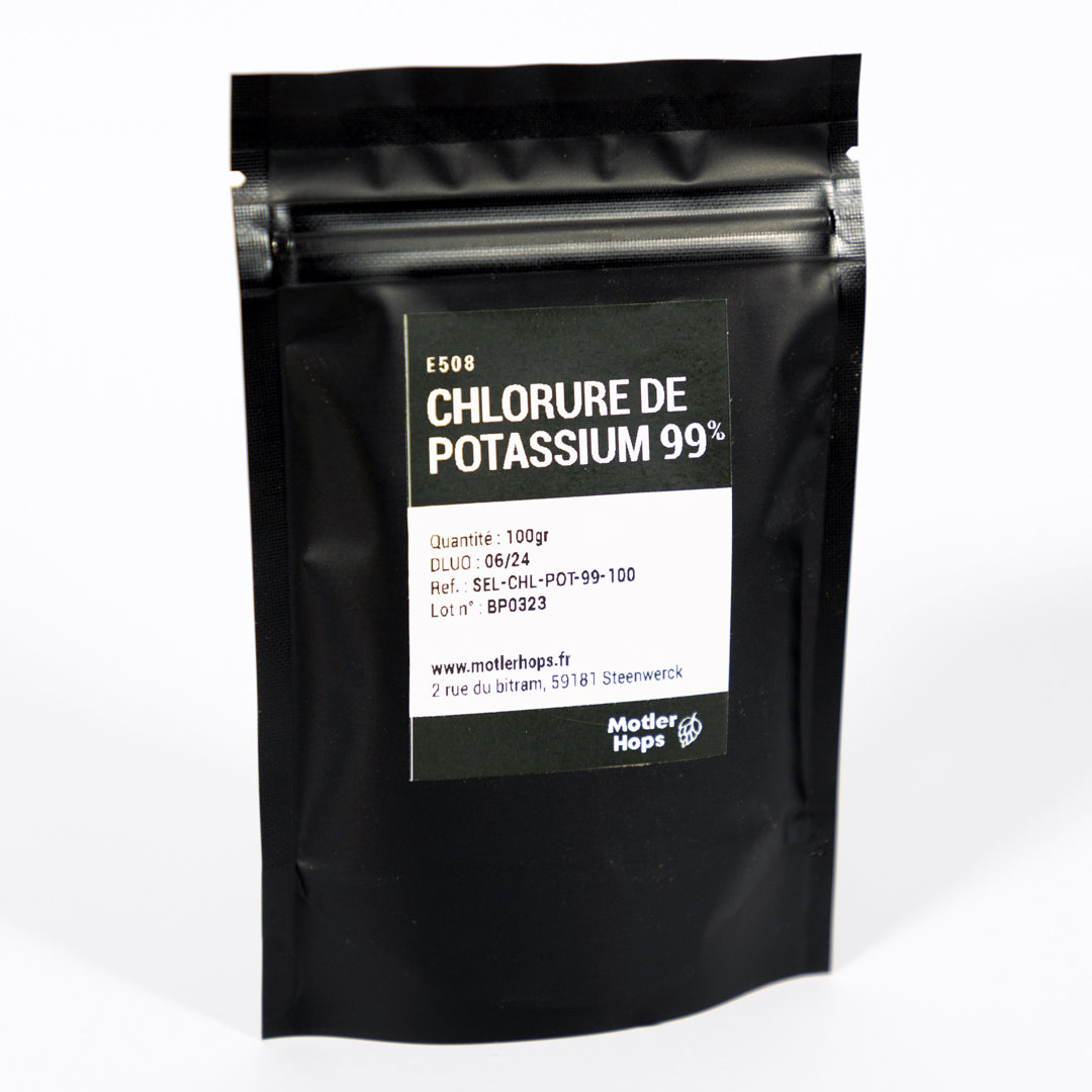 E508 CHLORURE DE POTASSIUM 99% – MotlerHops